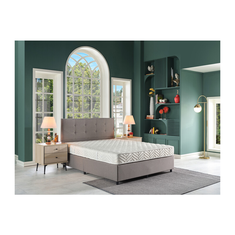 502290   Letto Piazza E Mezza Contenitore Cm.120X200 Beige