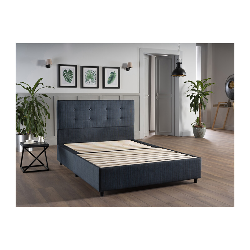 502291   Letto Piazza E Mezza Contenitore Cm.120X200 Grigio Scuro